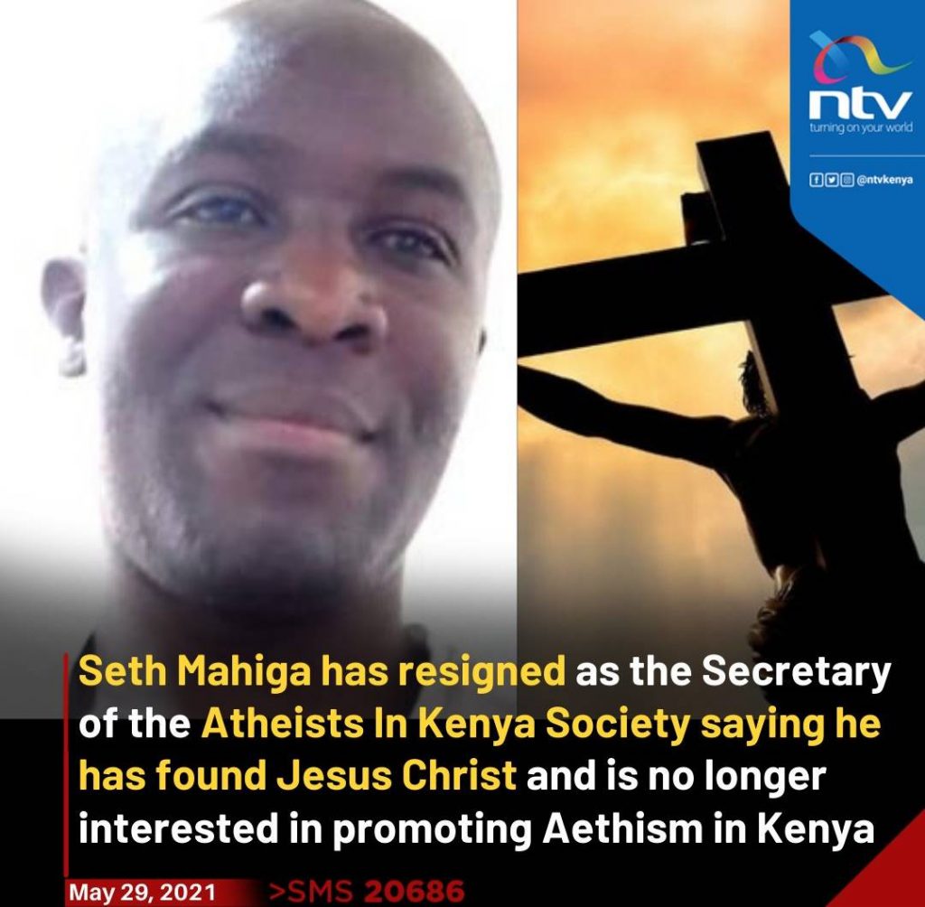 Từ bỏ chủ nghĩa vô thần, tiếp nhận Đức Chúa Jesus